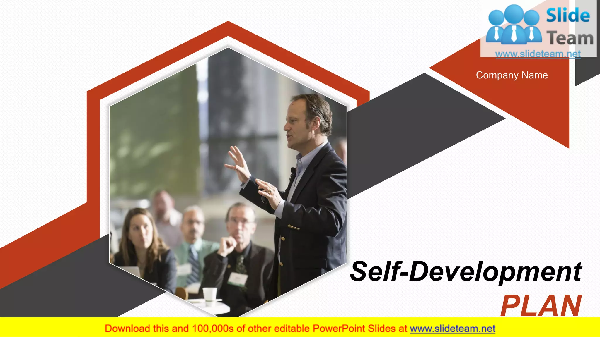 Self Development Plan PowerPoint Presentation Slides | PDF
