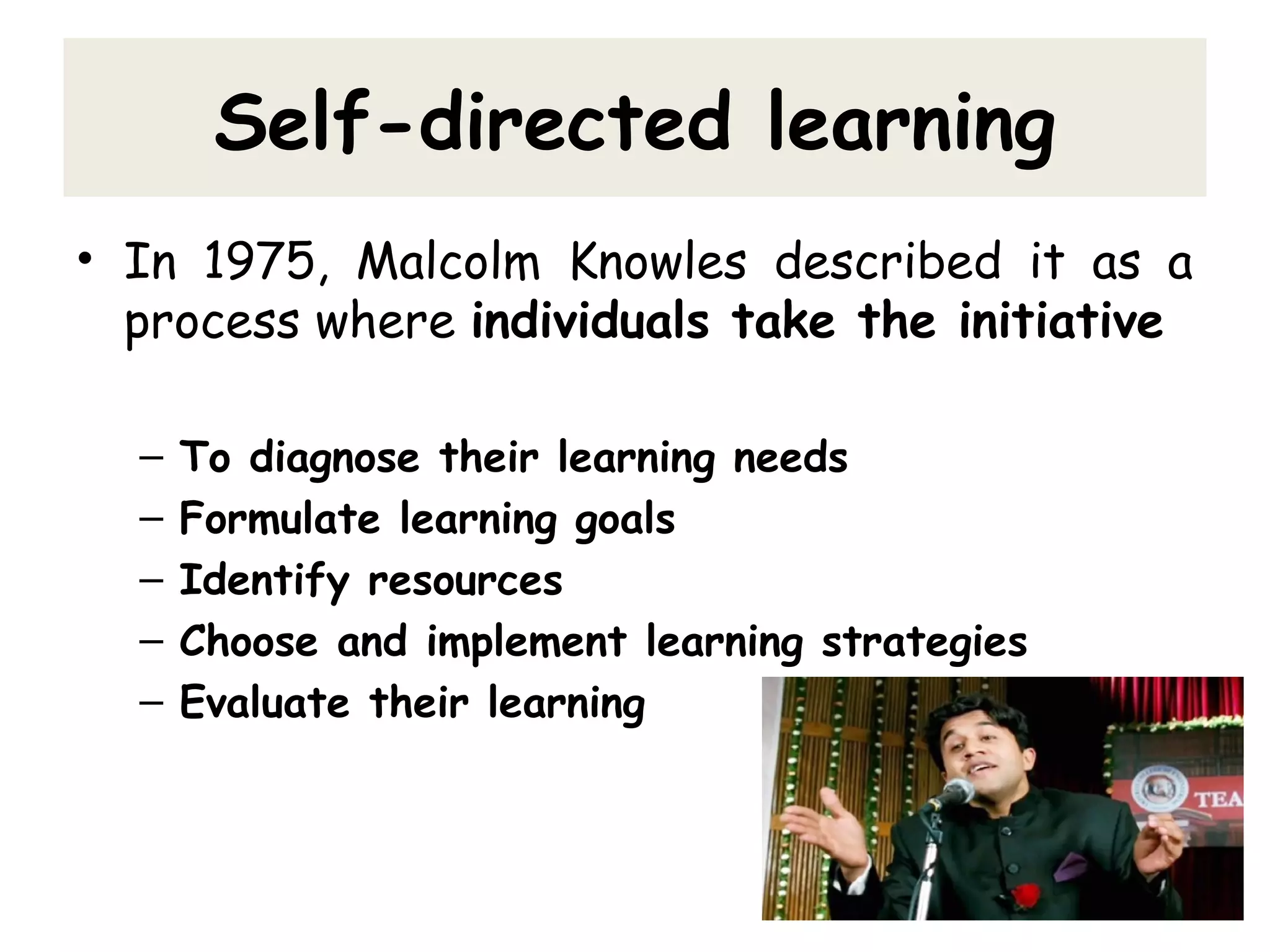 Self directed learning | PPT