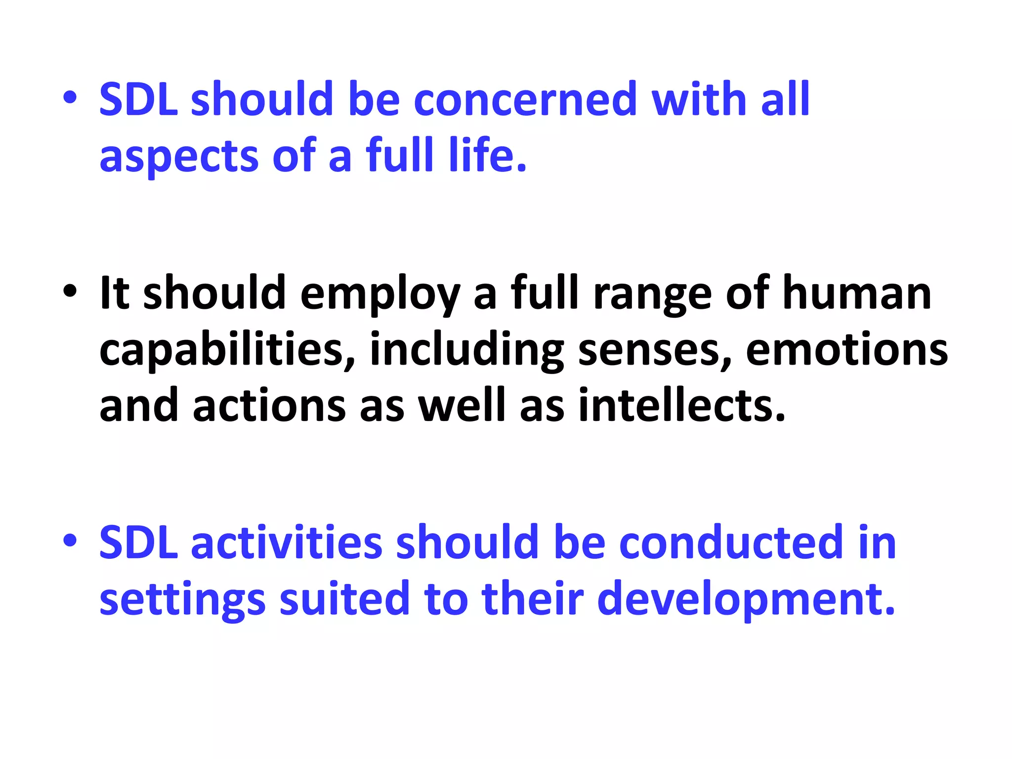 Self Directed Learning | PPTX