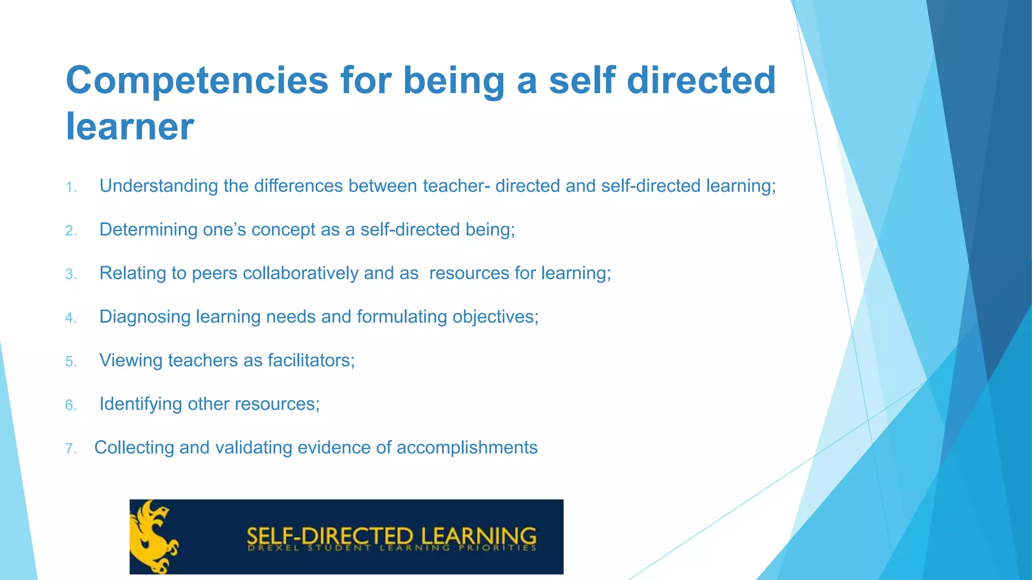 Skills - Self directed learning | PPSX