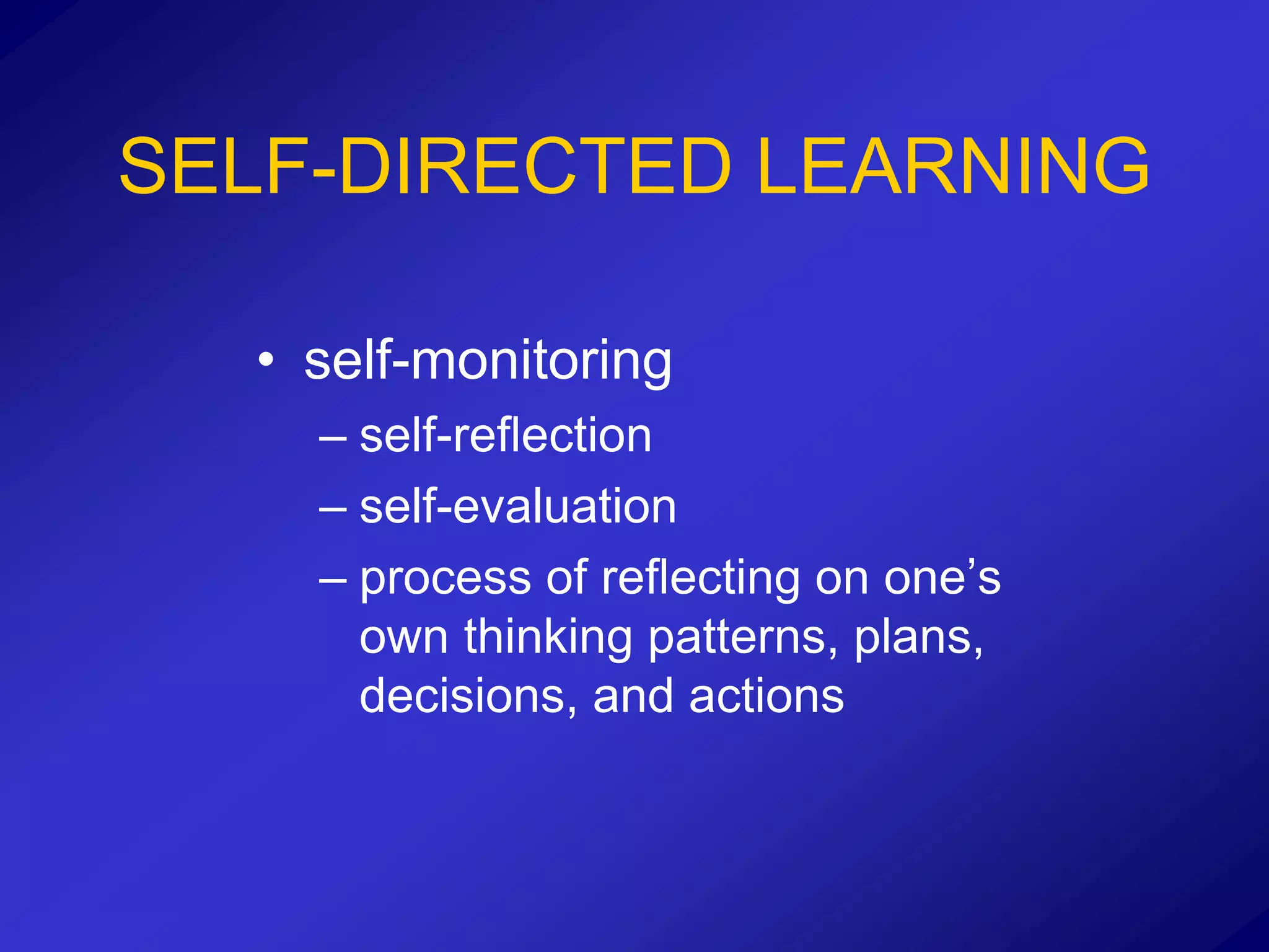 Self Directed Learning.ppt