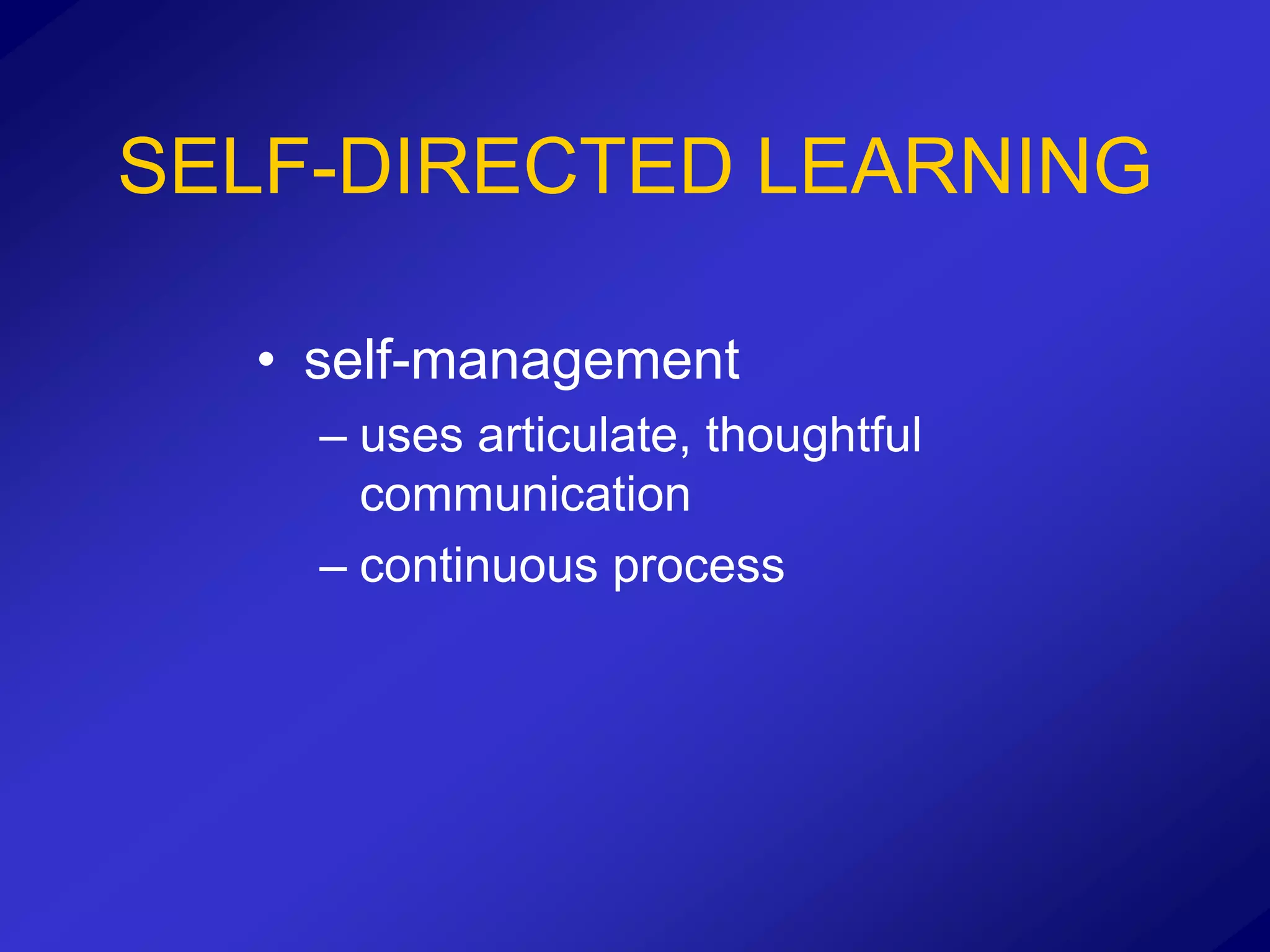 Self Directed Learning.ppt