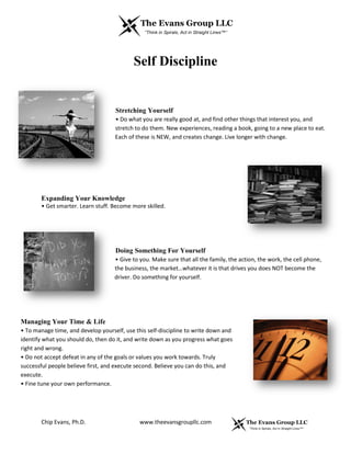 Self discipline | PDF