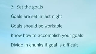 Self discipline | PPTX