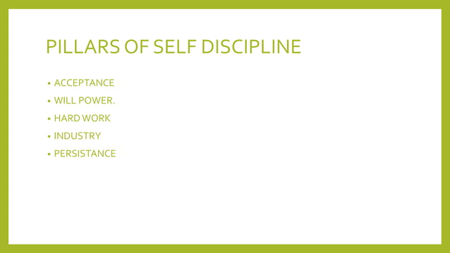 SELF DISCIPLINE.pptx