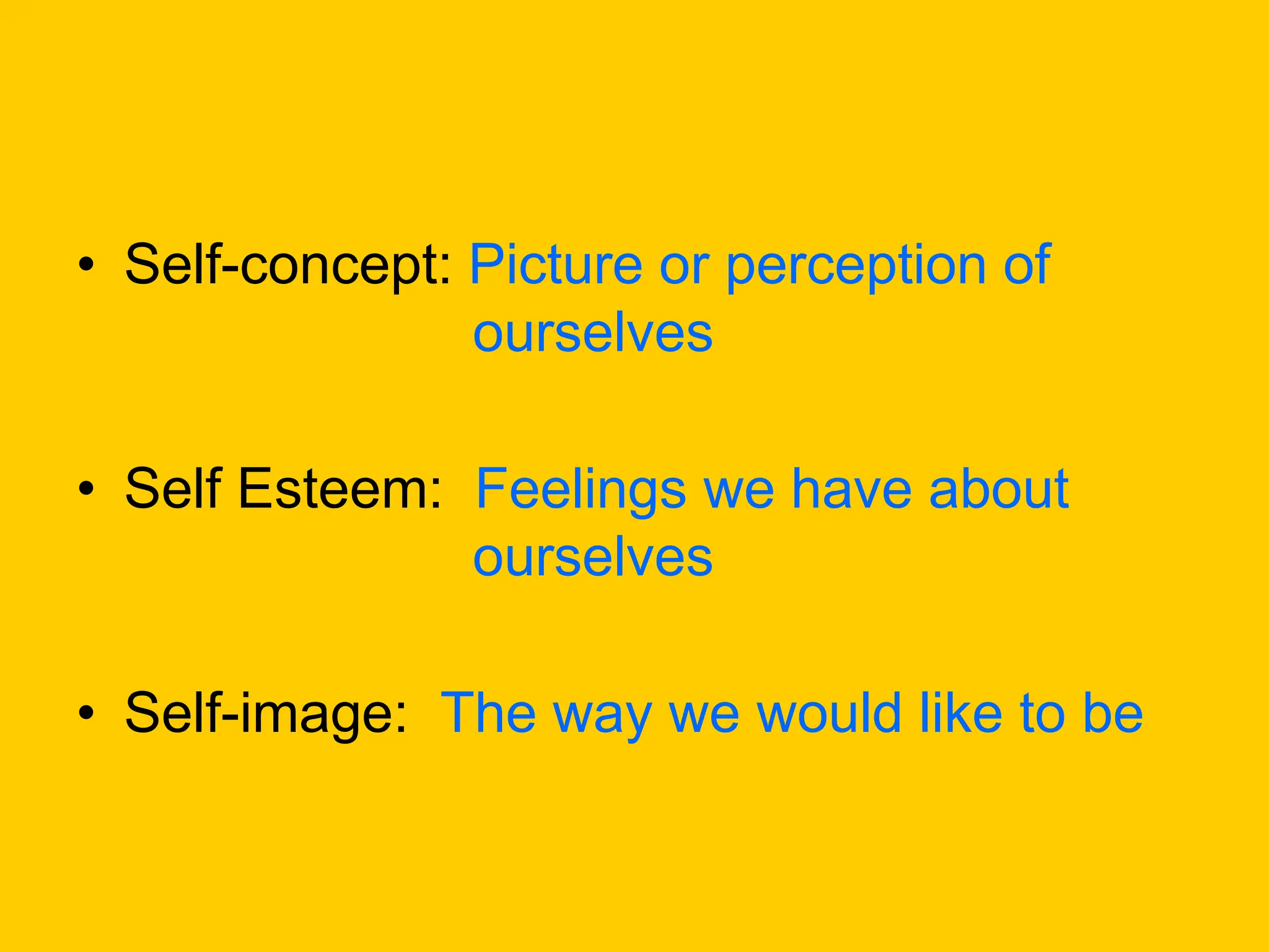 Self Discovery and Self Awareness this is a powerpoint presentation to ...
