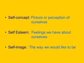 Self Discovery and Self Awareness this is a powerpoint presentation to ...