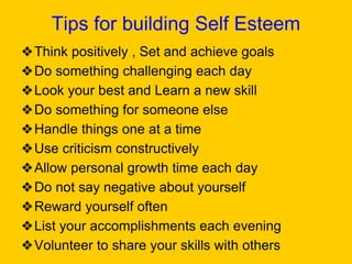 Self Discovery and Self Awareness this is a powerpoint presentation to ...