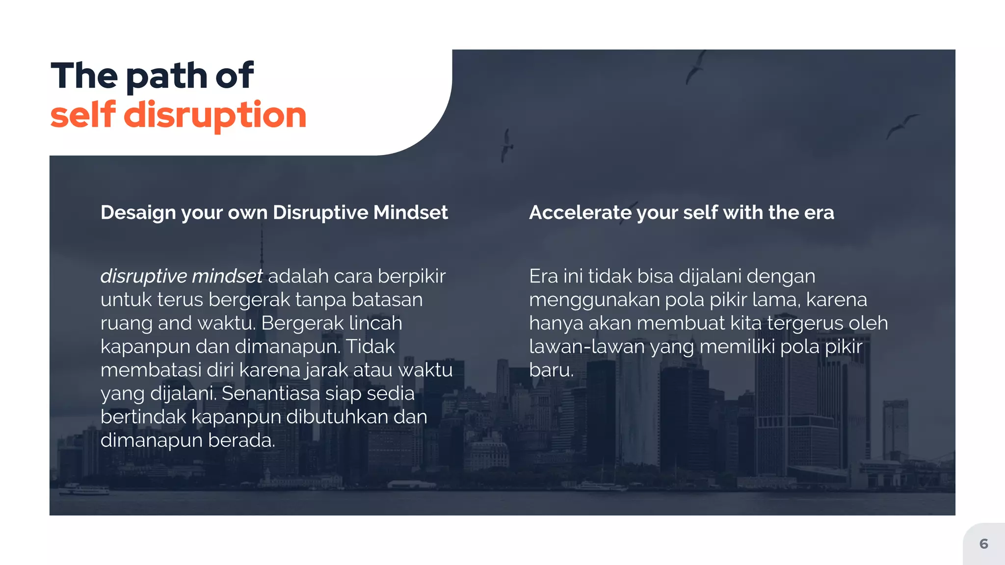 Self Disruption | PPTX