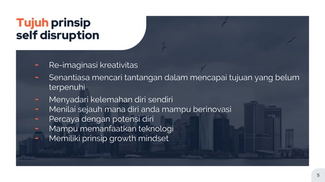 Self Disruption | PPTX
