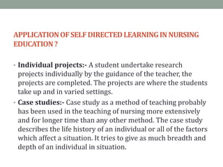 Self directed learning (SDL) | PPTX