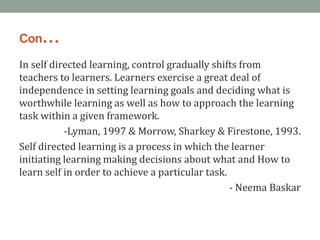 Self directed learning (SDL) | PPTX