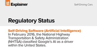 GovTech Explainer: Self-Driving Cars | PDF