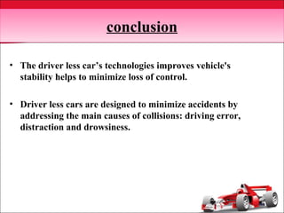 Self driving car | PPT