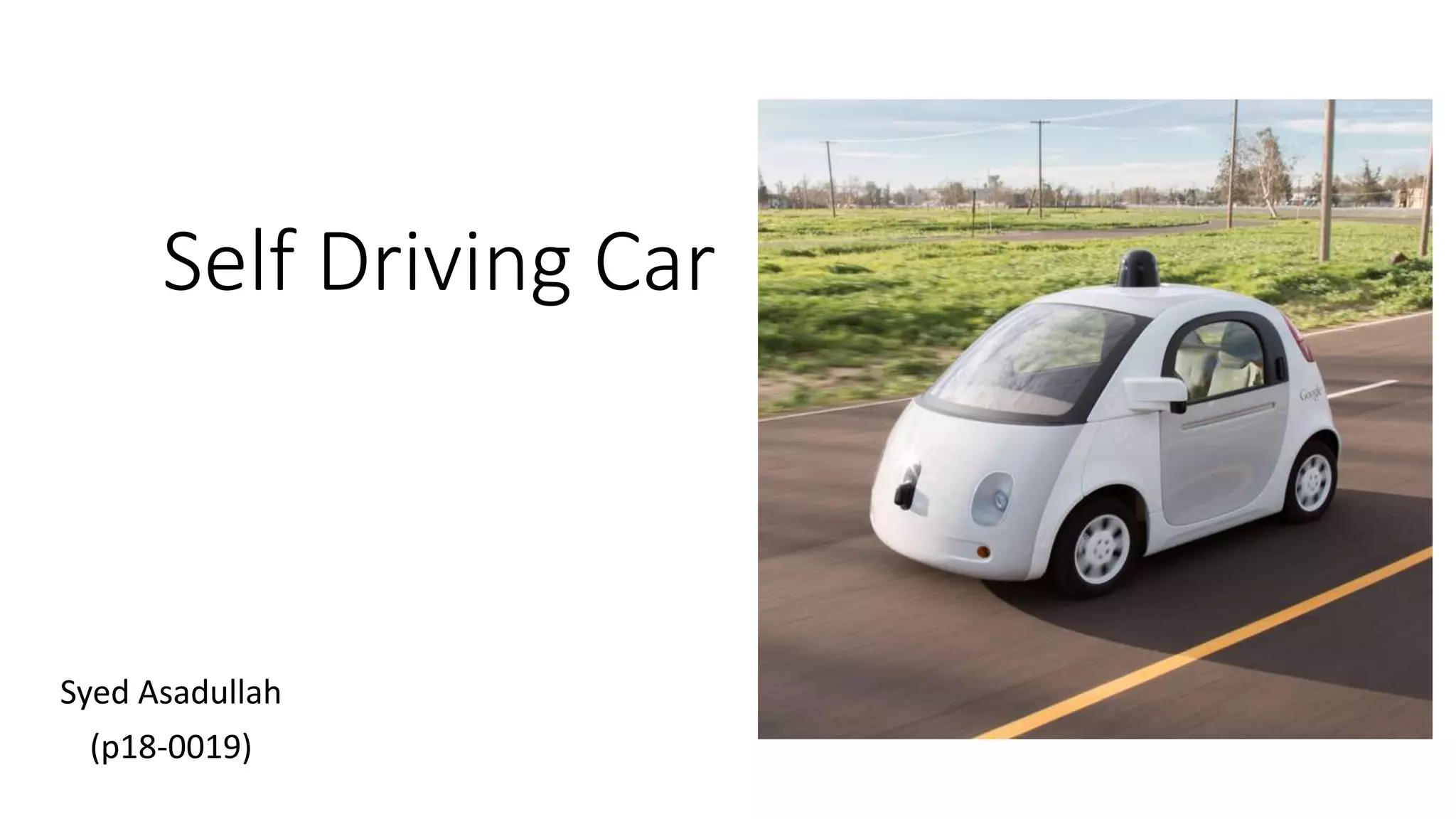 Self driving car | PPT