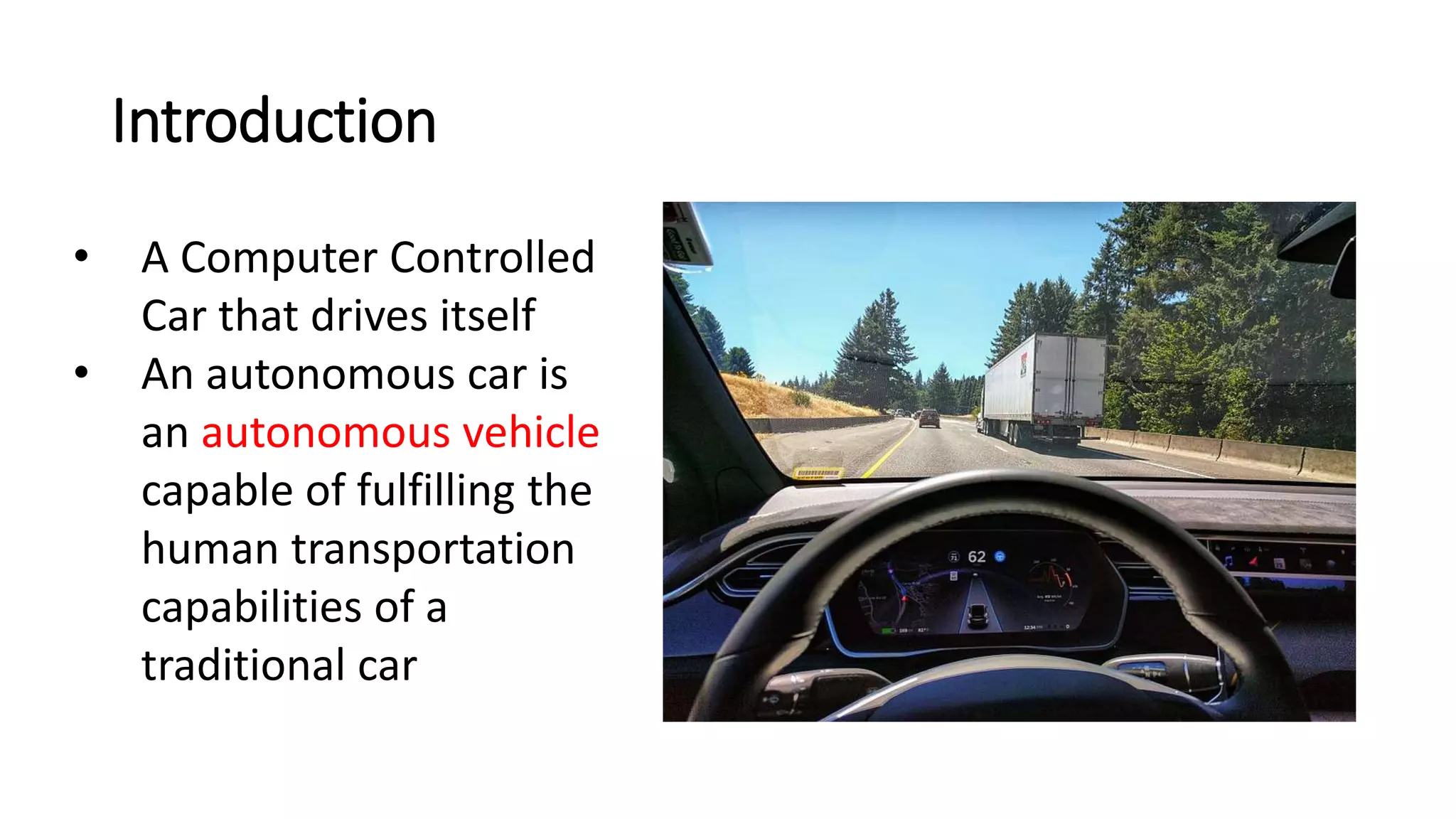Self driving car | PPT