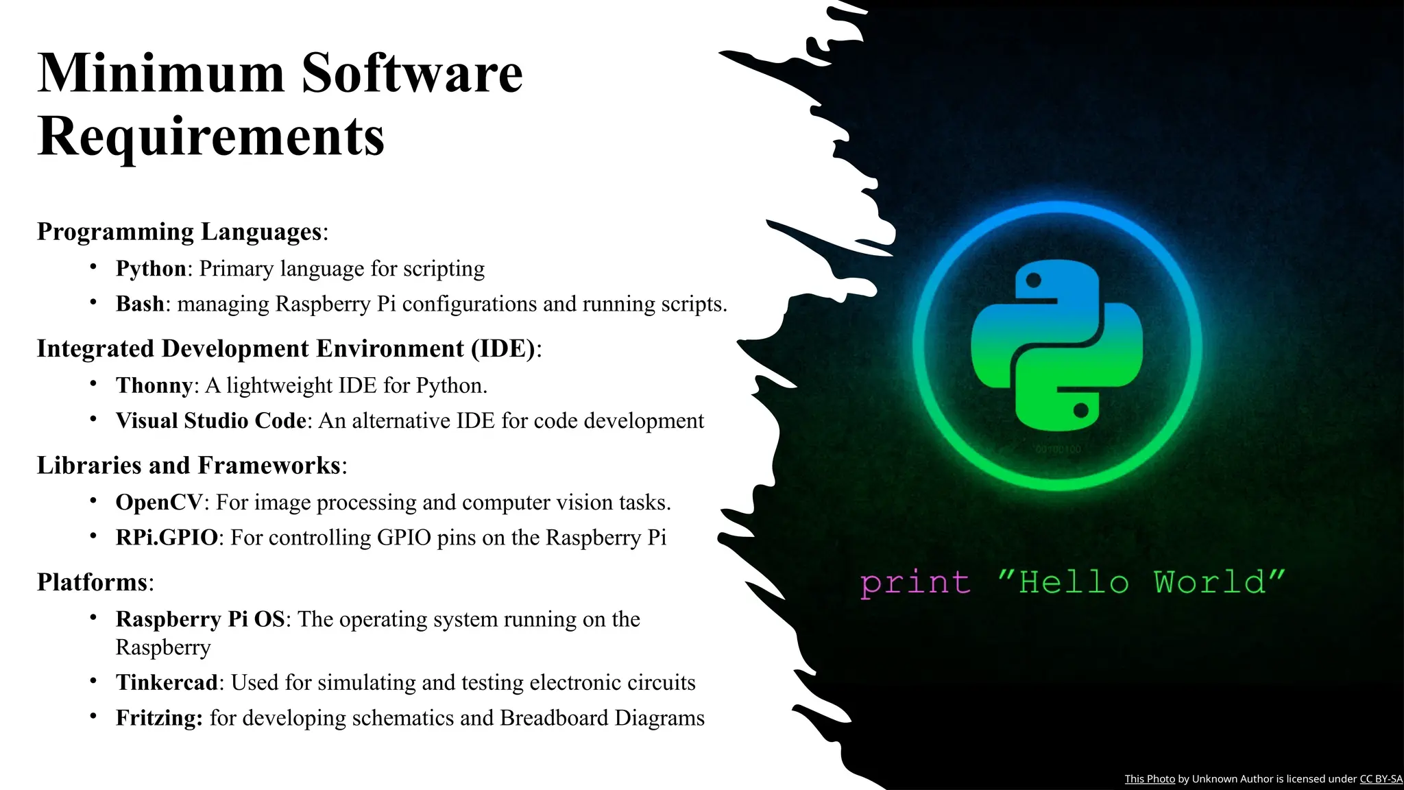 Self Driving Car Using Raspberry Pi And Opencvpptx Robotics Technology And Computing