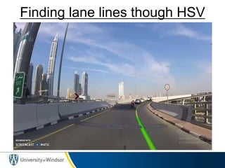 Lane detection by use of canny edge | PPT
