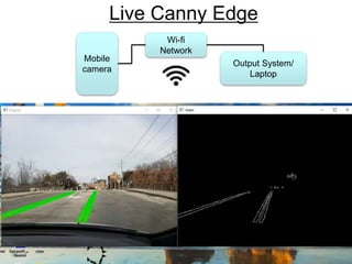 Lane detection by use of canny edge | PPT