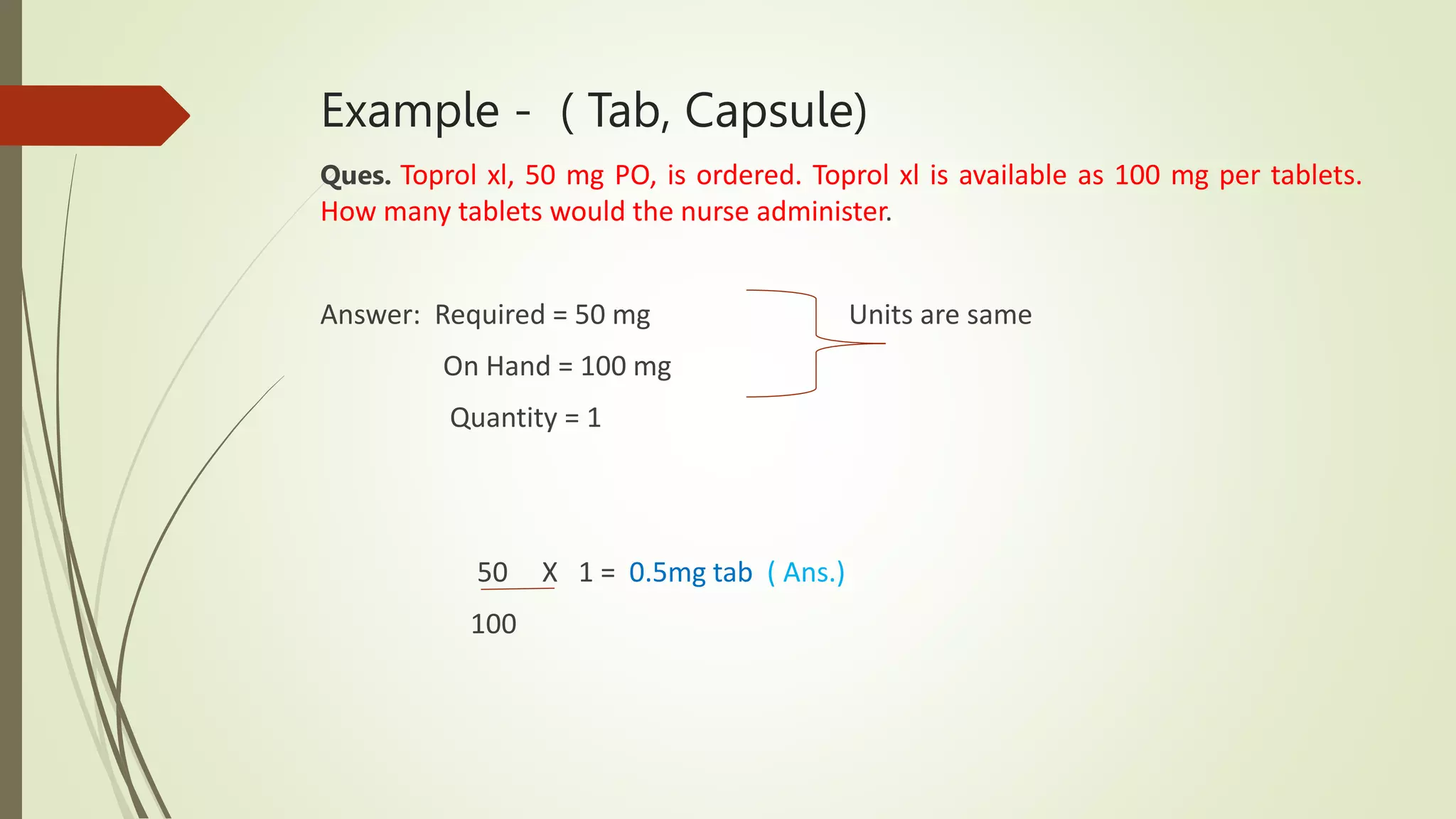 self drug calculation.pptx