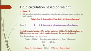 self drug calculation.pptx