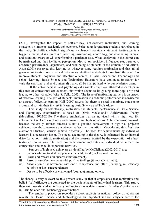 Self Efficacy and Motivation as Determinants of Students’ Performance.pdf