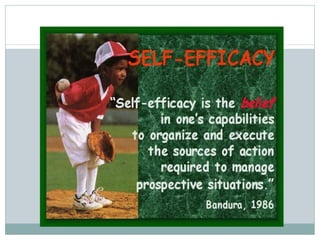 Self Efficacy Presentation | PPT