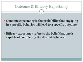 Self Efficacy Presentation | PPT