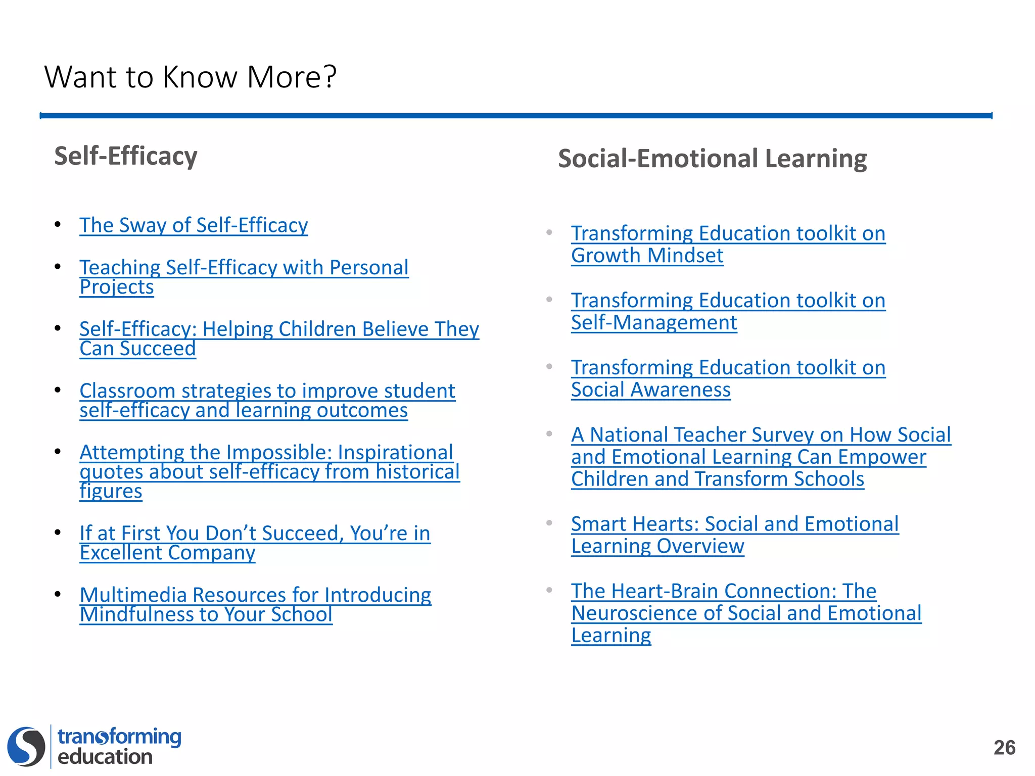 Self-Efficacy Presentation | PPTX