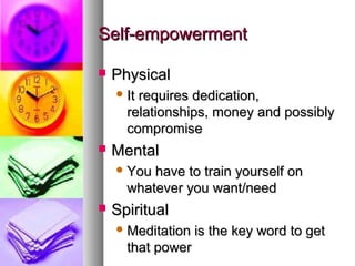 Self empowerment | PPT