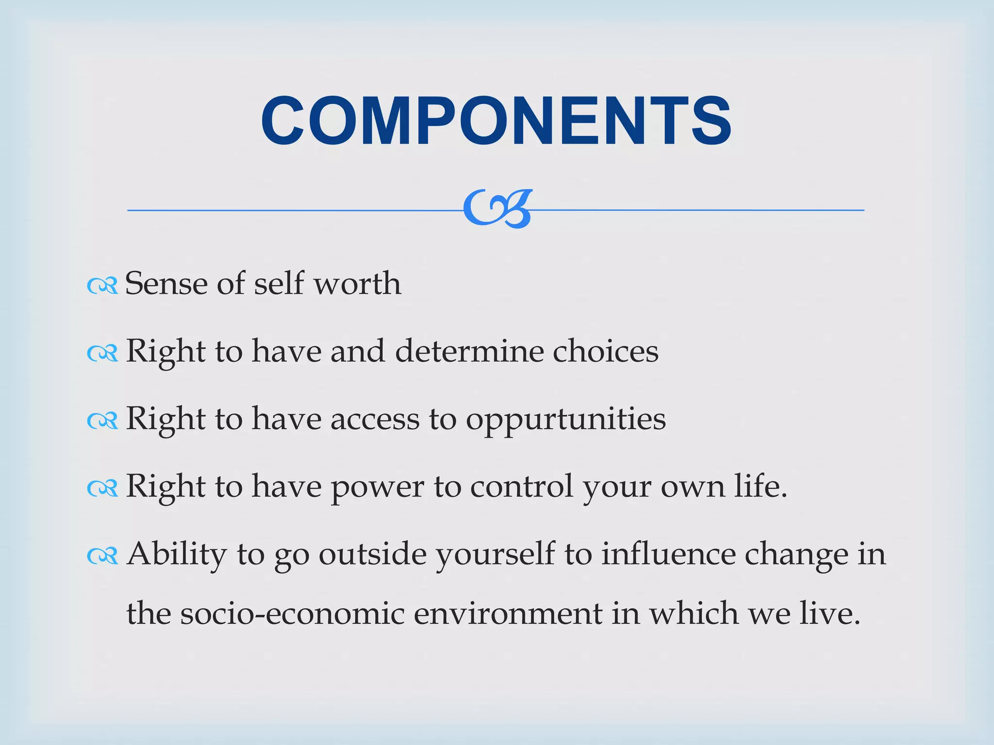 Self empowerment | PPTX