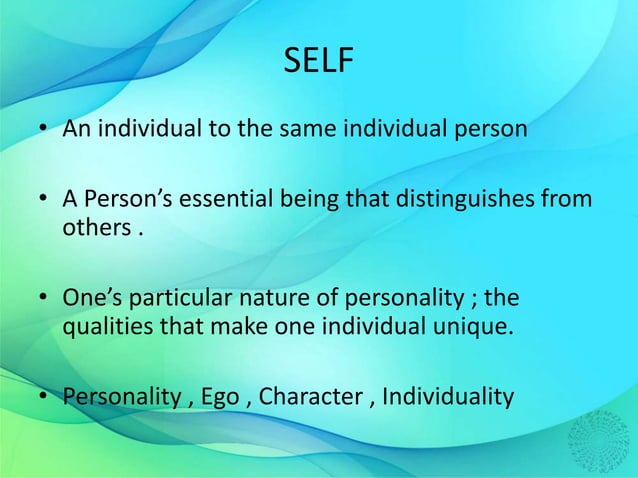 SELF VERIFICATION AND SELF ENHANCEMENT | PPTX | Science