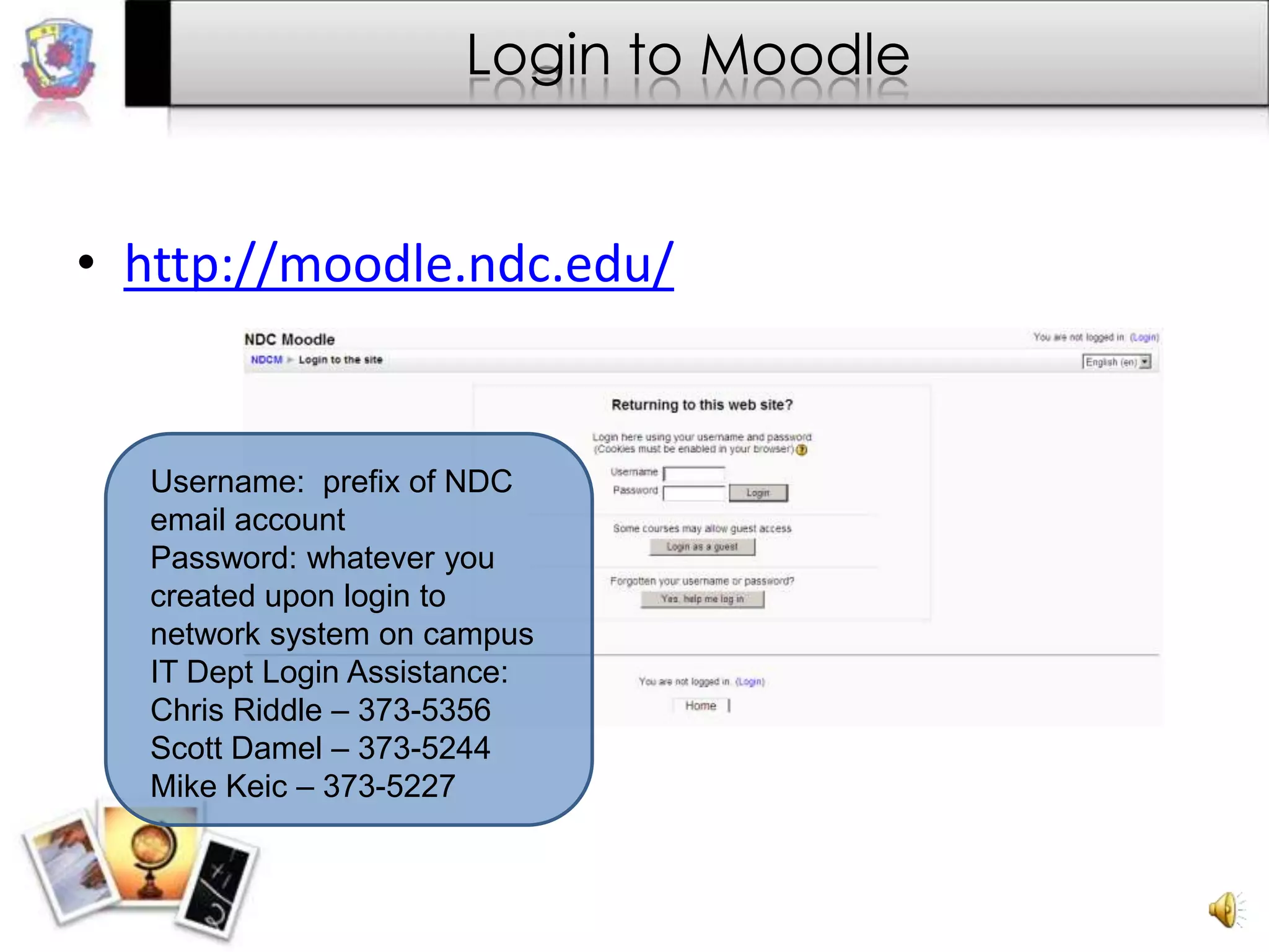 Notre Dame College Moodle Training - Student self-enrollment | PPTX | College Education | Education