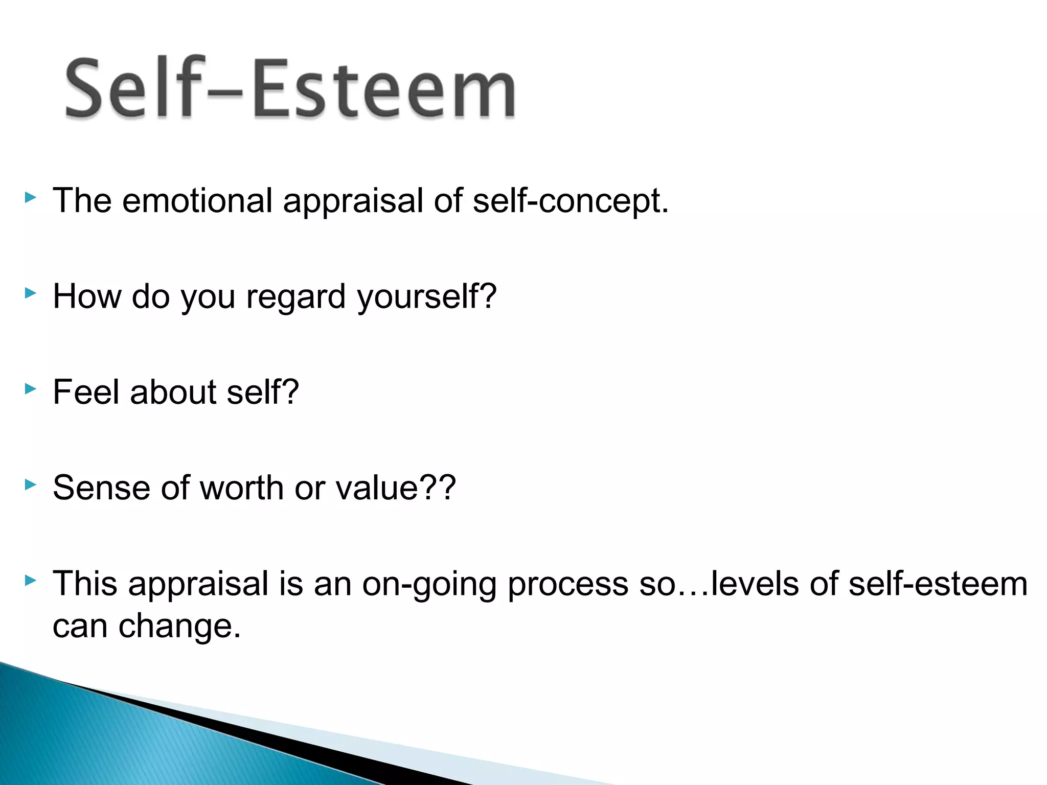 Self esteem | PPT