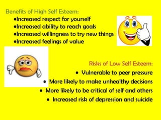 Self esteem | PPTX | Mental Health | Diseases and Conditions