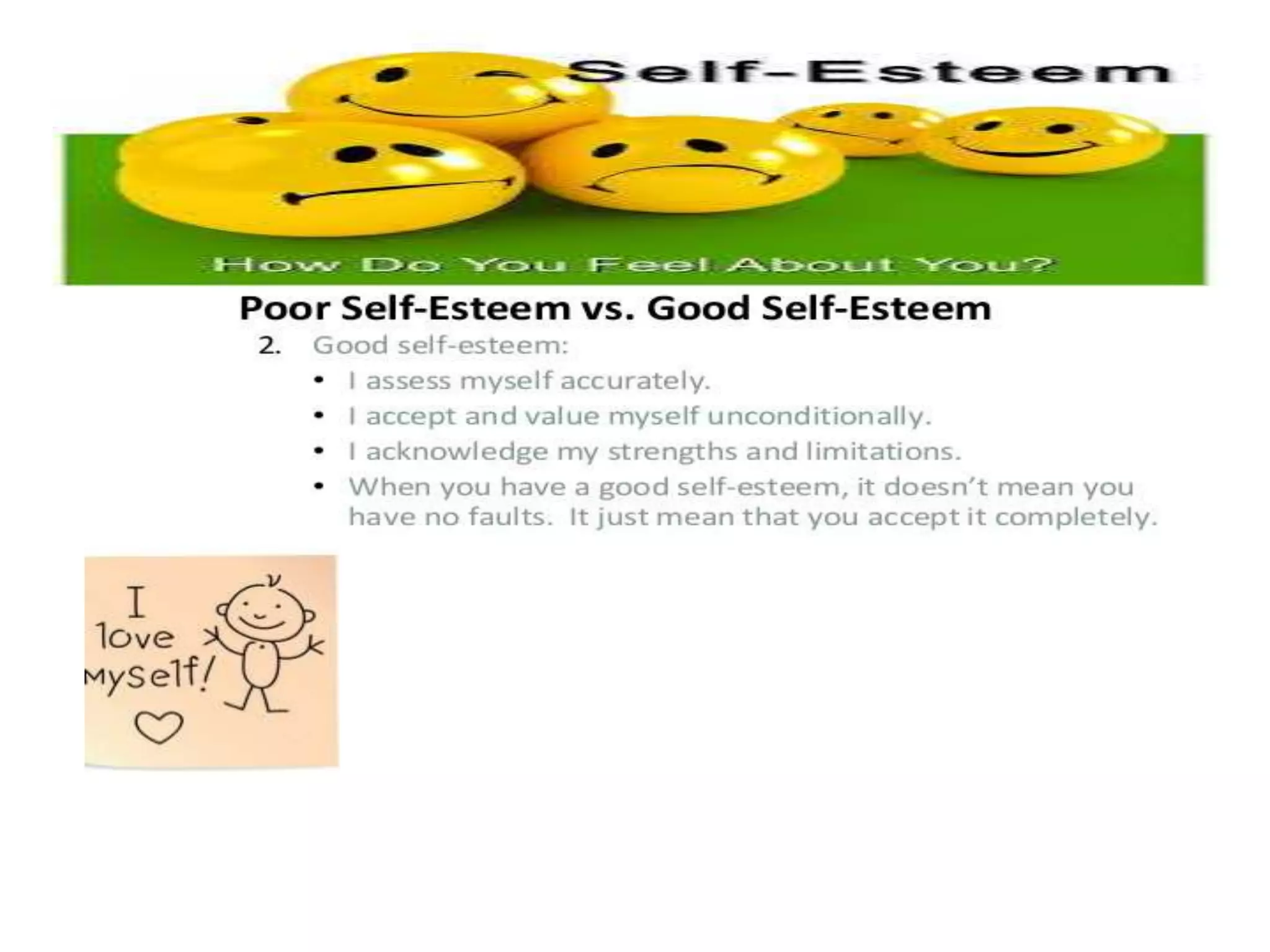 Self esteem | PPTX