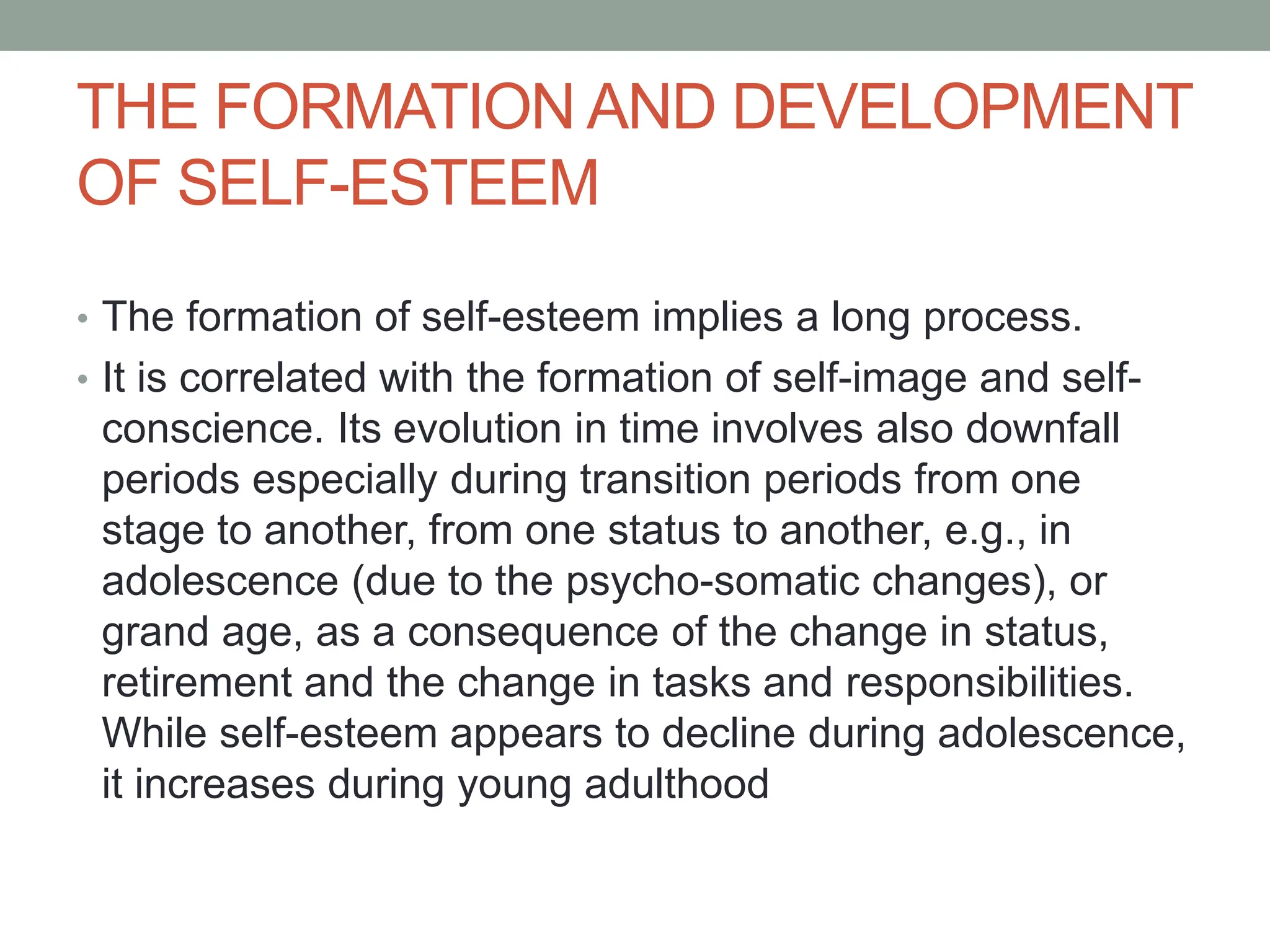 SELF ESTEEM by Loyola college Psychology .pptx