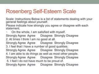 SELF ESTEEM by Loyola college Psychology .pptx