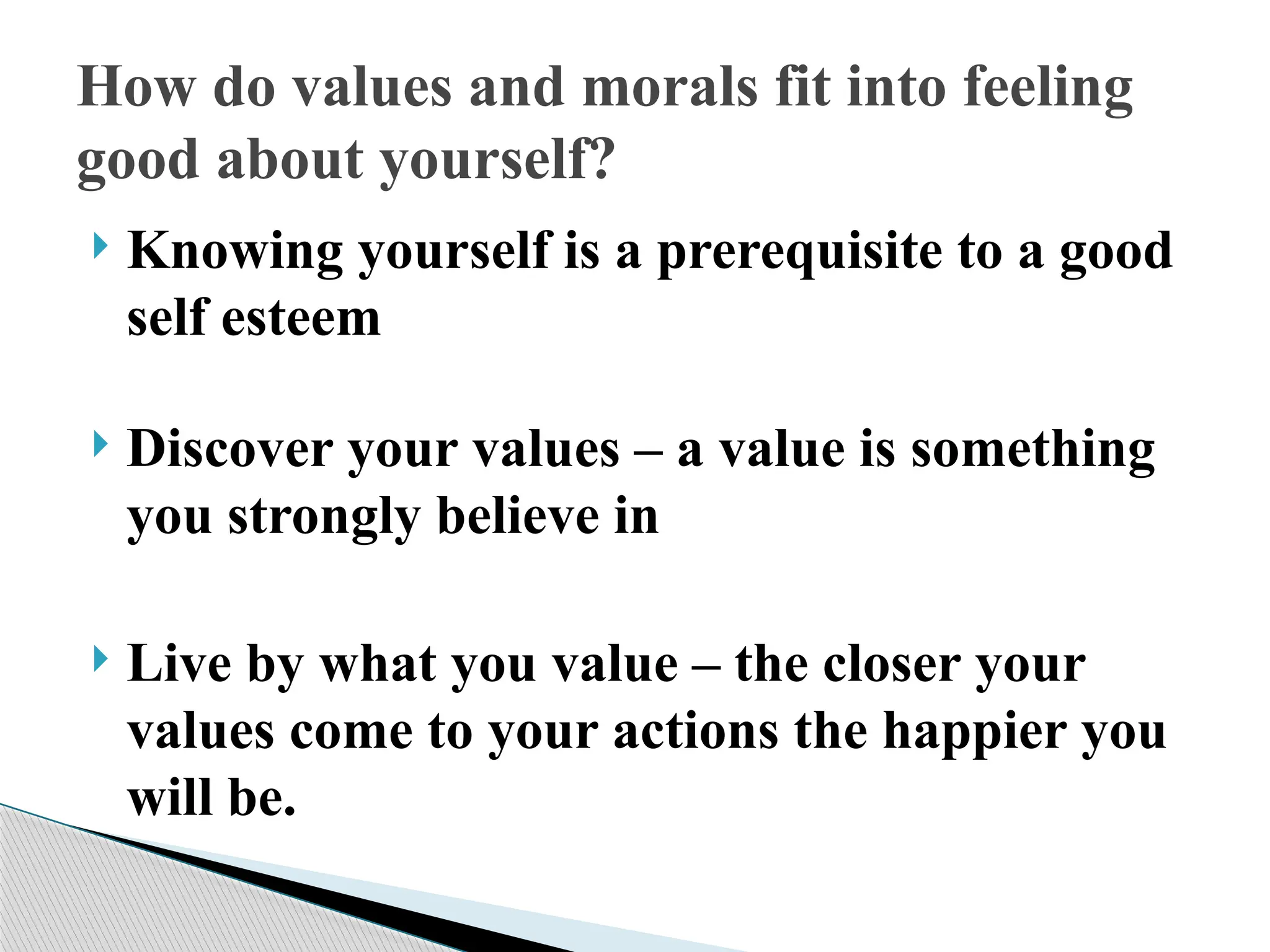 Self Esteem powerpoint fot kids better explained | PPTX