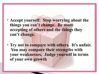 Self Esteem powerpoint fot kids better explained | PPTX