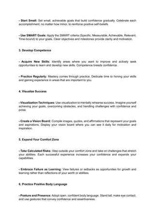 Empower Your Inner Self: A Journey to Unshakable Self-Esteem | PDF