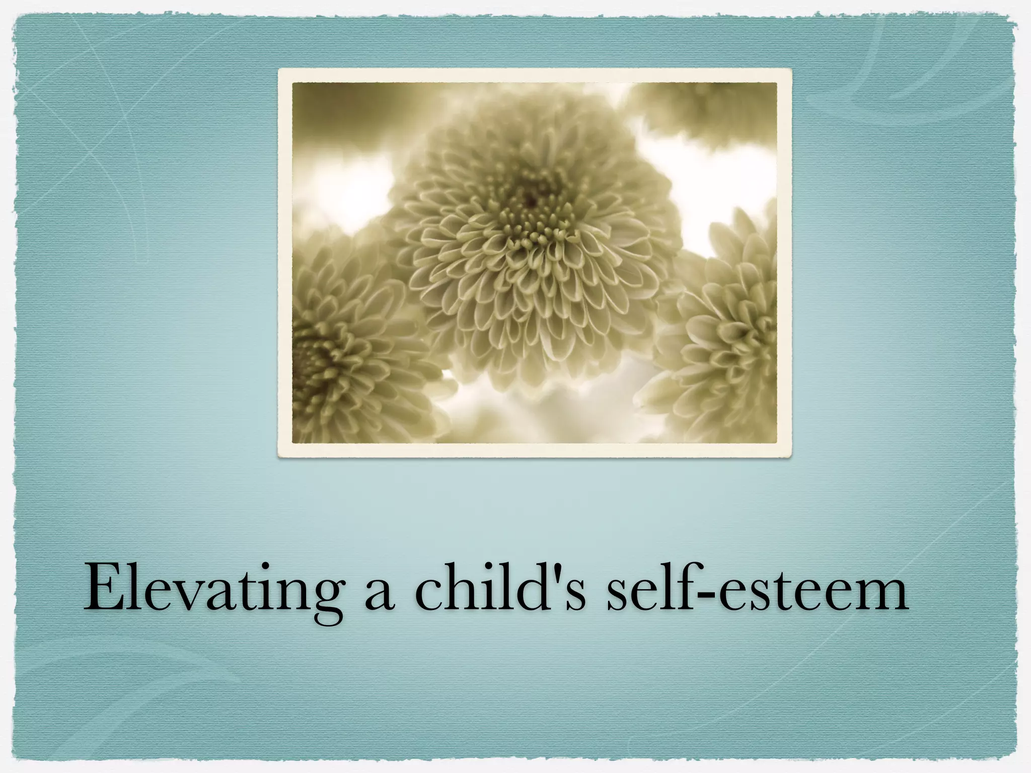 Self esteem for_children | PDF