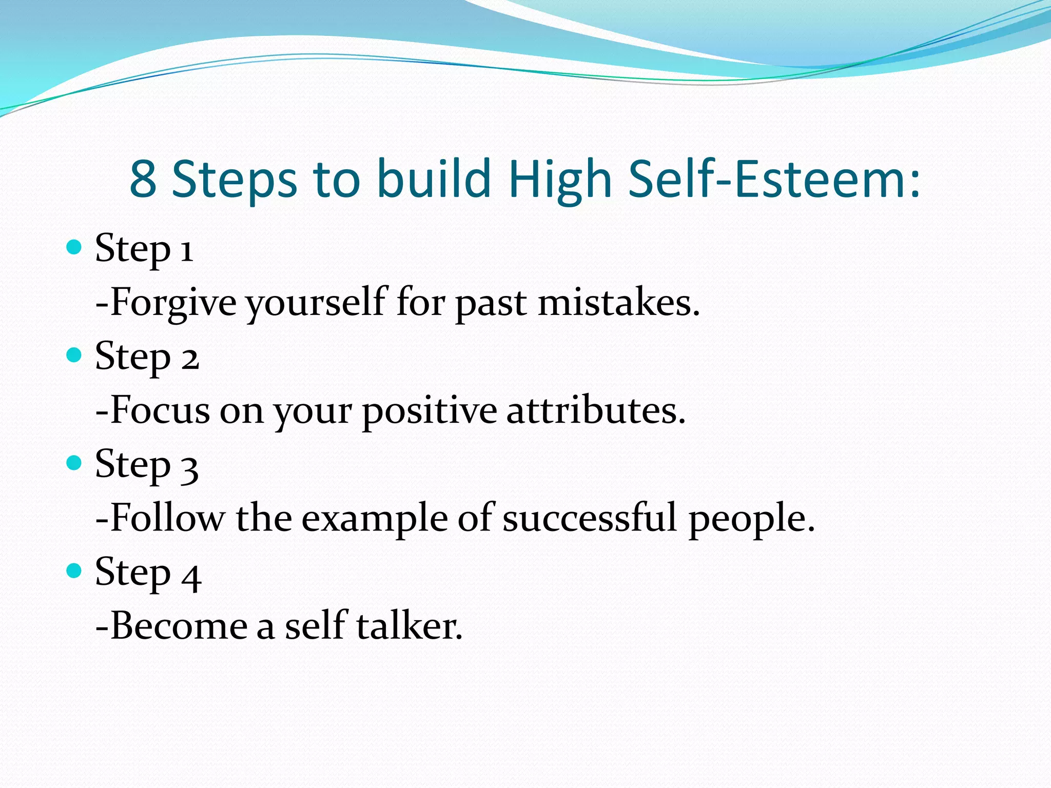 Self Esteem Ppt Copy Copy Ppt