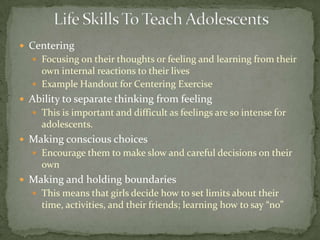 Self Esteem Presentation | PPTX | Parenting Teens | Parenting