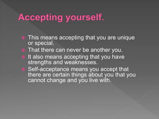 Self esteem promotion | PPT