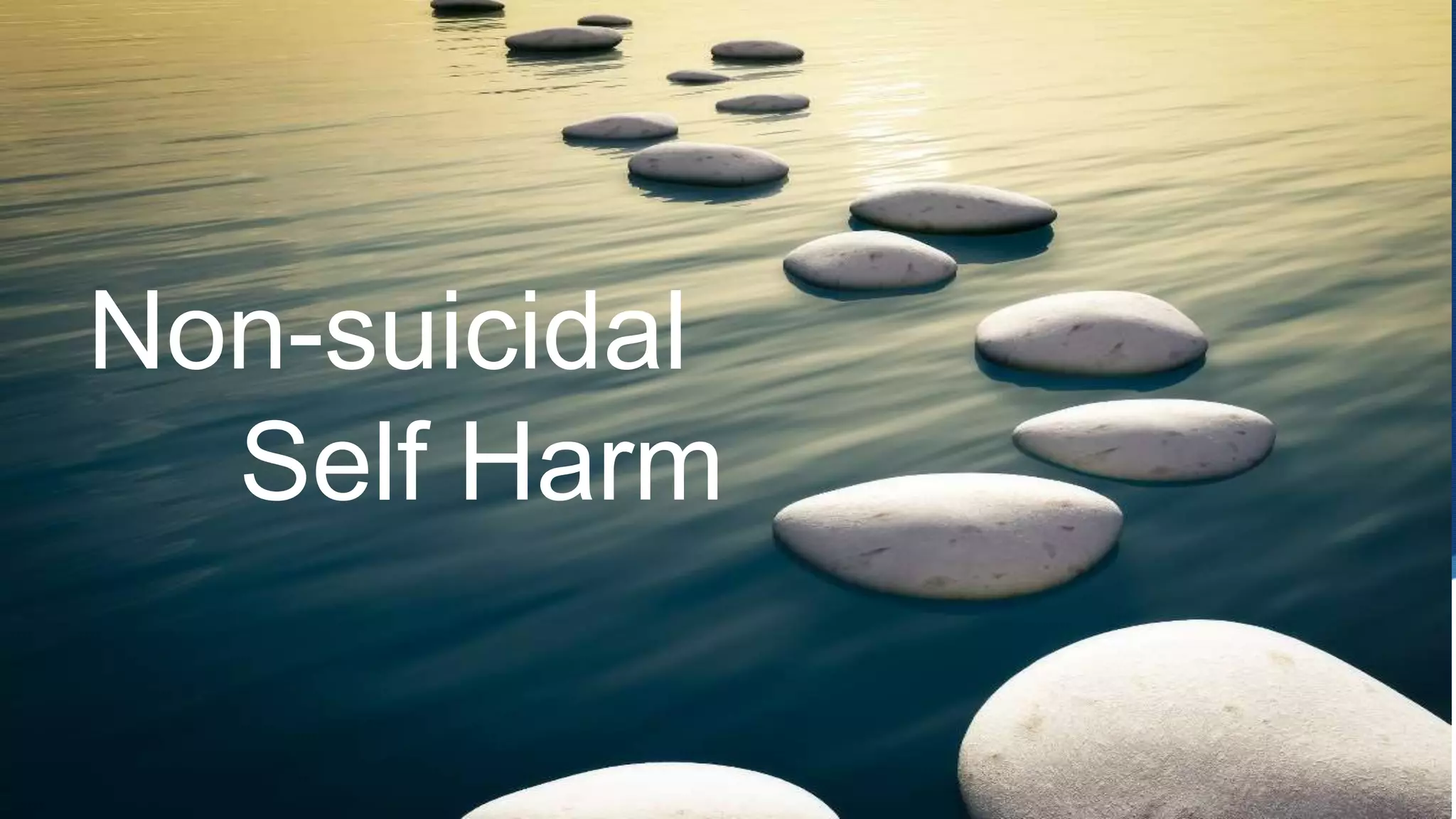Self harm | PPTX