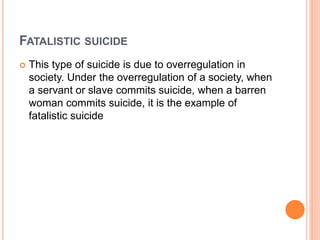 Self harm and suicide | PPTX