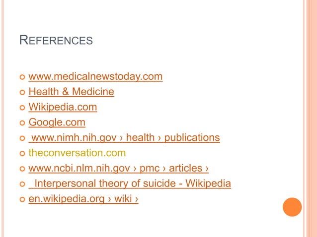 Self harm and suicide | PPTX