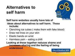 Self Harm Policy Launch Powerpoint Presentation Feb 2015.ppt