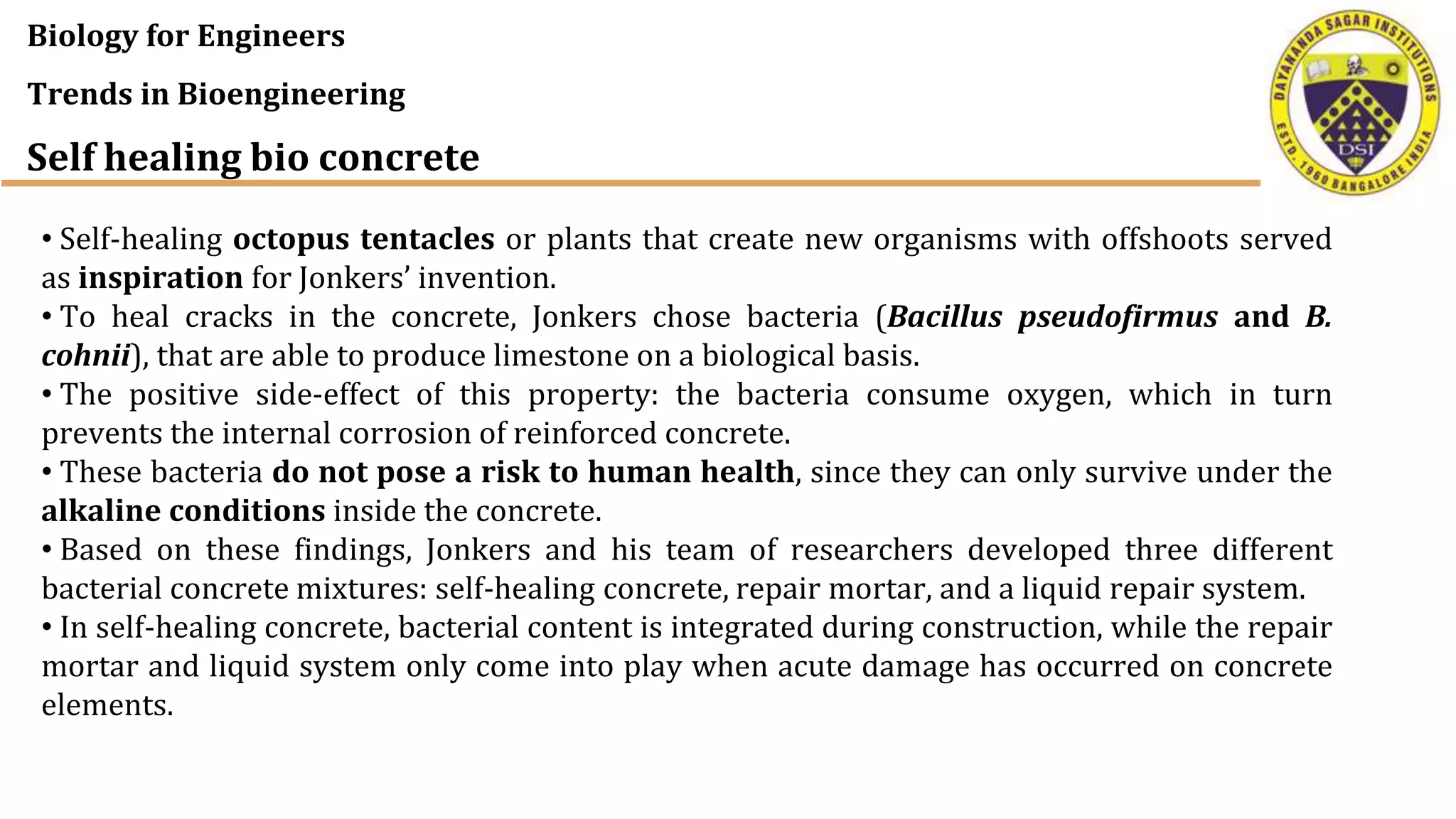 Self healing Bioconcrete.pptx